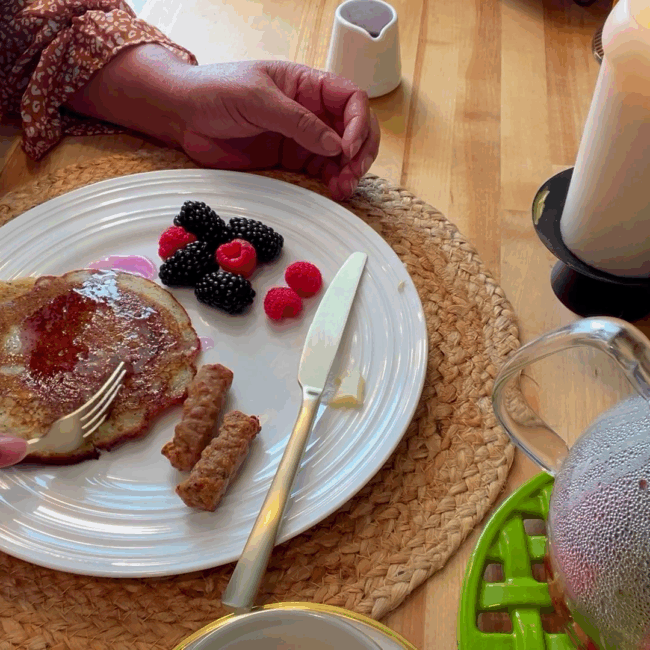 Lemon Poppy Seed Hot Cakes | FRUITS OF HAND AND HEART- Proverbs 31:10 ...